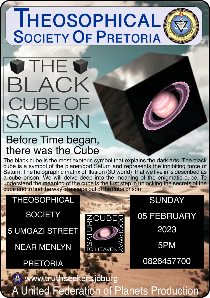 Saturn And The Black Cube – TruthSeekers